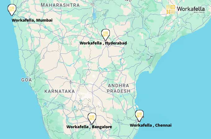 Workafella: Best Coworking Space | Chennai | Mumbai | Bangalore | Hyderabad